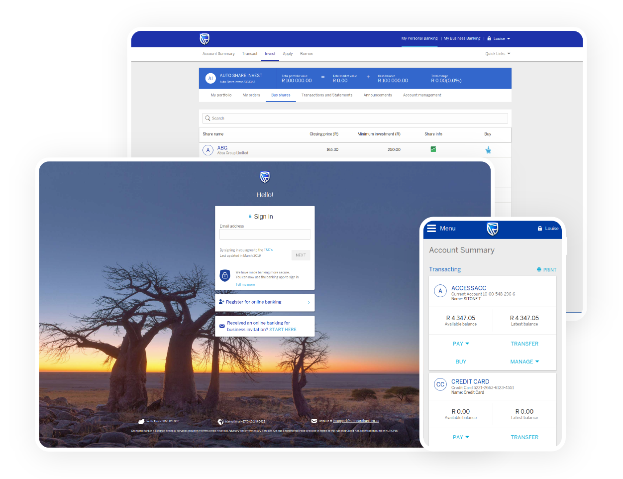 Ahead of the pack - Standard Bank digital channels - Entelect